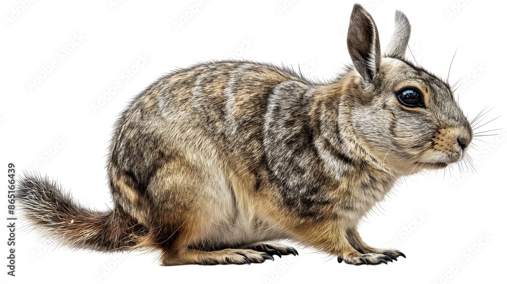 1. Produce a detailed digital illustration of a Viscacha in full-body ...