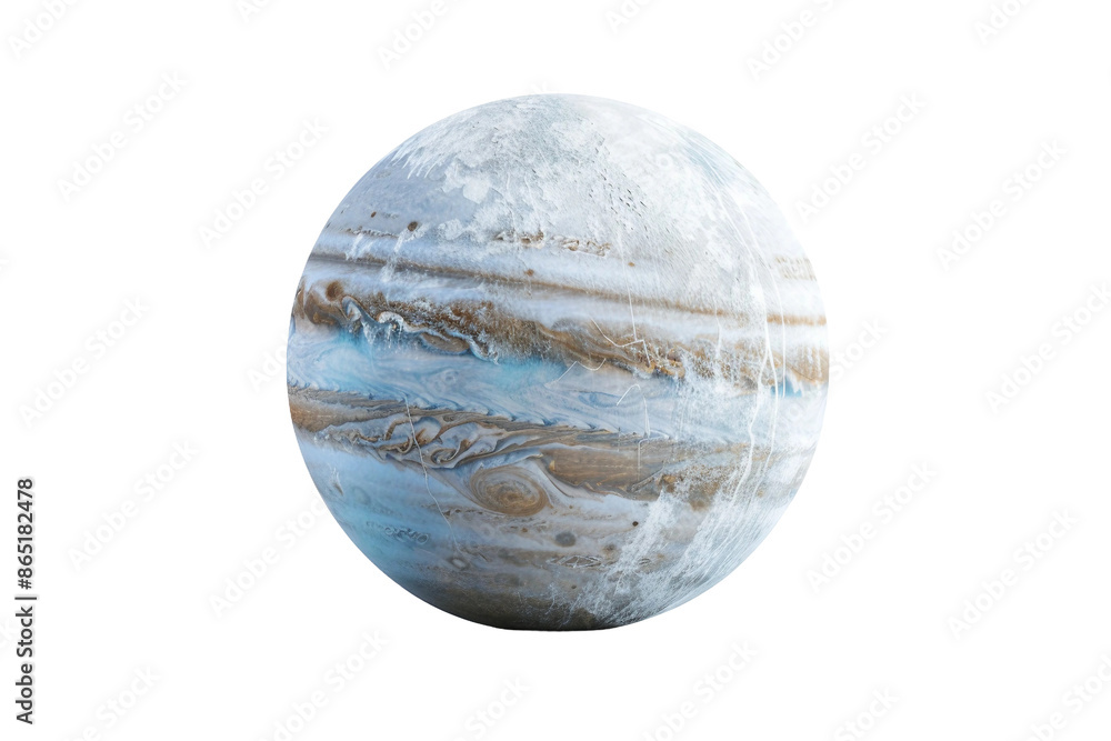 Serene Europa Moon on isolated transparent background.PNG Stock Photo ...