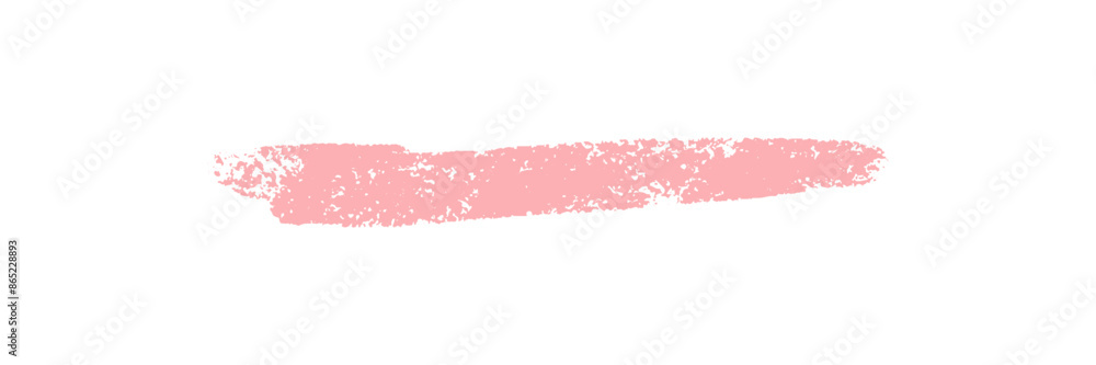 Childish Crayon brush stroke color underline. Chalk pen highlight ...