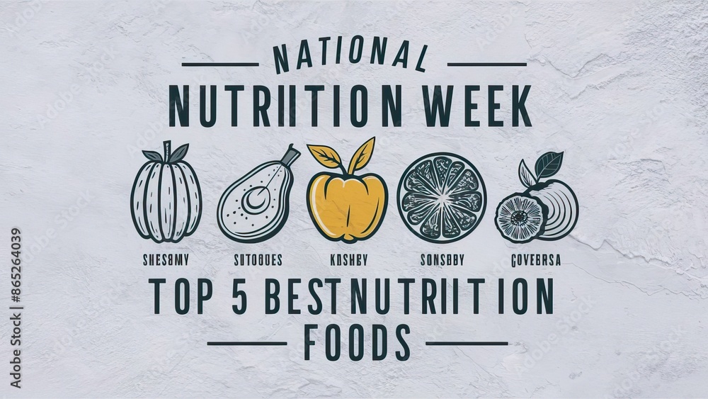 National Nutrition Week, Illustration art, National Nutrition Week ...