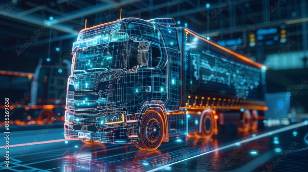 Unmanned vehicles. Artificial intelligence controls the Autonomous ...