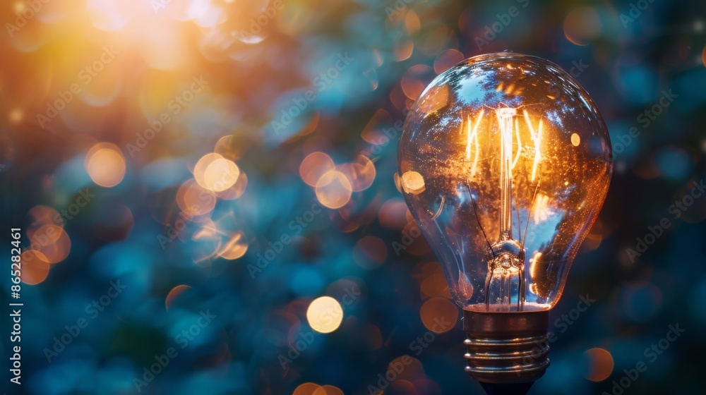 mind map light bulb , light bulb metaphor for ideas Stock Illustration ...