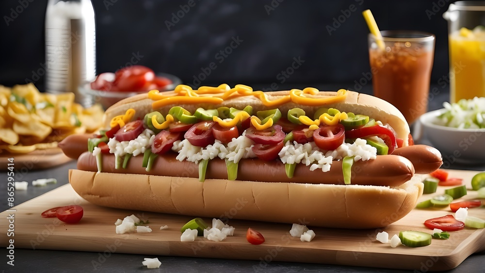 Get creative and design your own unique hot dog creation for National ...