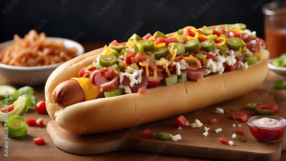 Get creative and design your own unique hot dog creation for National ...