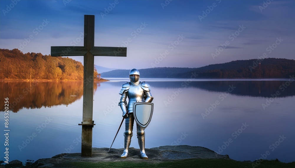 Ephesians - The Armor of God. The Knight wearing Armor of God based on ...