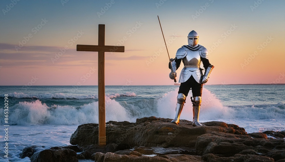 Ephesians - The Armor of God. The Knight wearing Armor of God based on ...