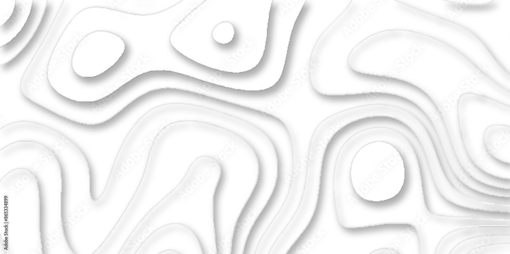 Topographic map of geology and contour map geometric lines, Modern ...