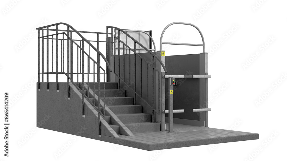 Disabled Lift, Elevator for wheelchair lift eliminating architectural ...