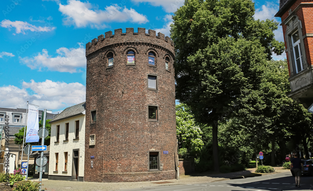 Kempen (NRW), Germany - June 9. 2024: Peterturm was part of Kempen's ...