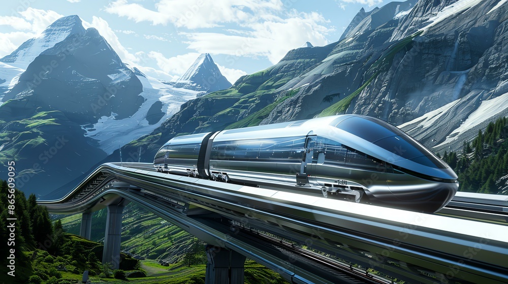 The future of transportation is here. The new Maglev train is the ...