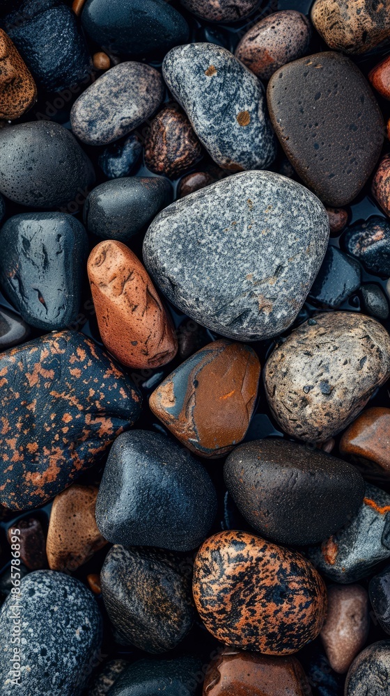Stones, 4k wallpaper, Wallpaper hd image - generative ai Stock ...