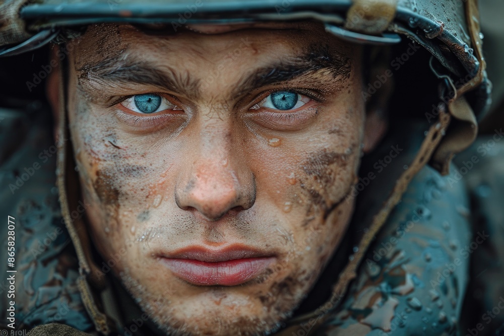 Poignant wartime portrait, sacrifice and bravery in a soldier's ...