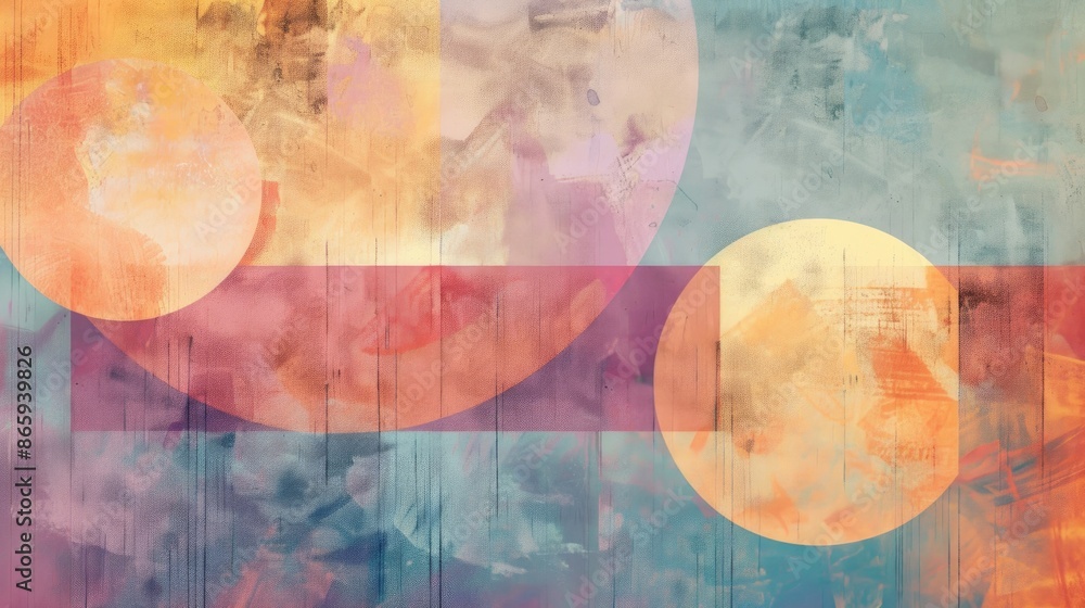 Nostalgic Color Palette of Lilac, Chambray Blue, Burnt Orange, Sunshine ...