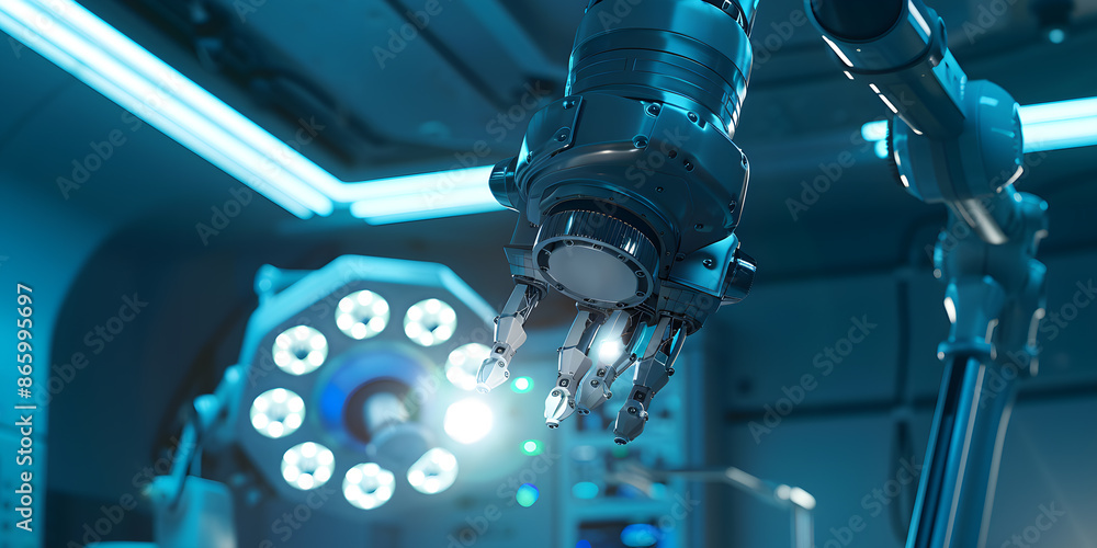 Surgical robot banner robotic surgeon banner surgical robot background ...