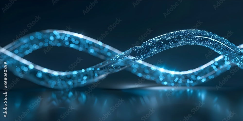 The Infinity of Agile A Symbol of Connected Particles in Software Development. Concept Software ...