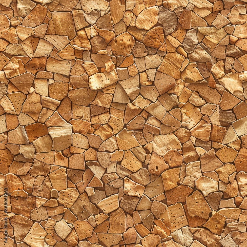 Cork board pattern in a minimal, seamless design. The uniform texture ...