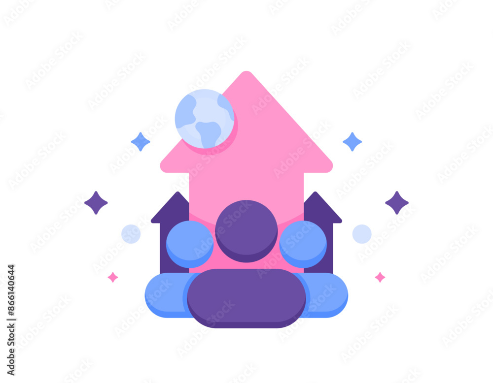 world Population concept. The world's population is increasing and ...