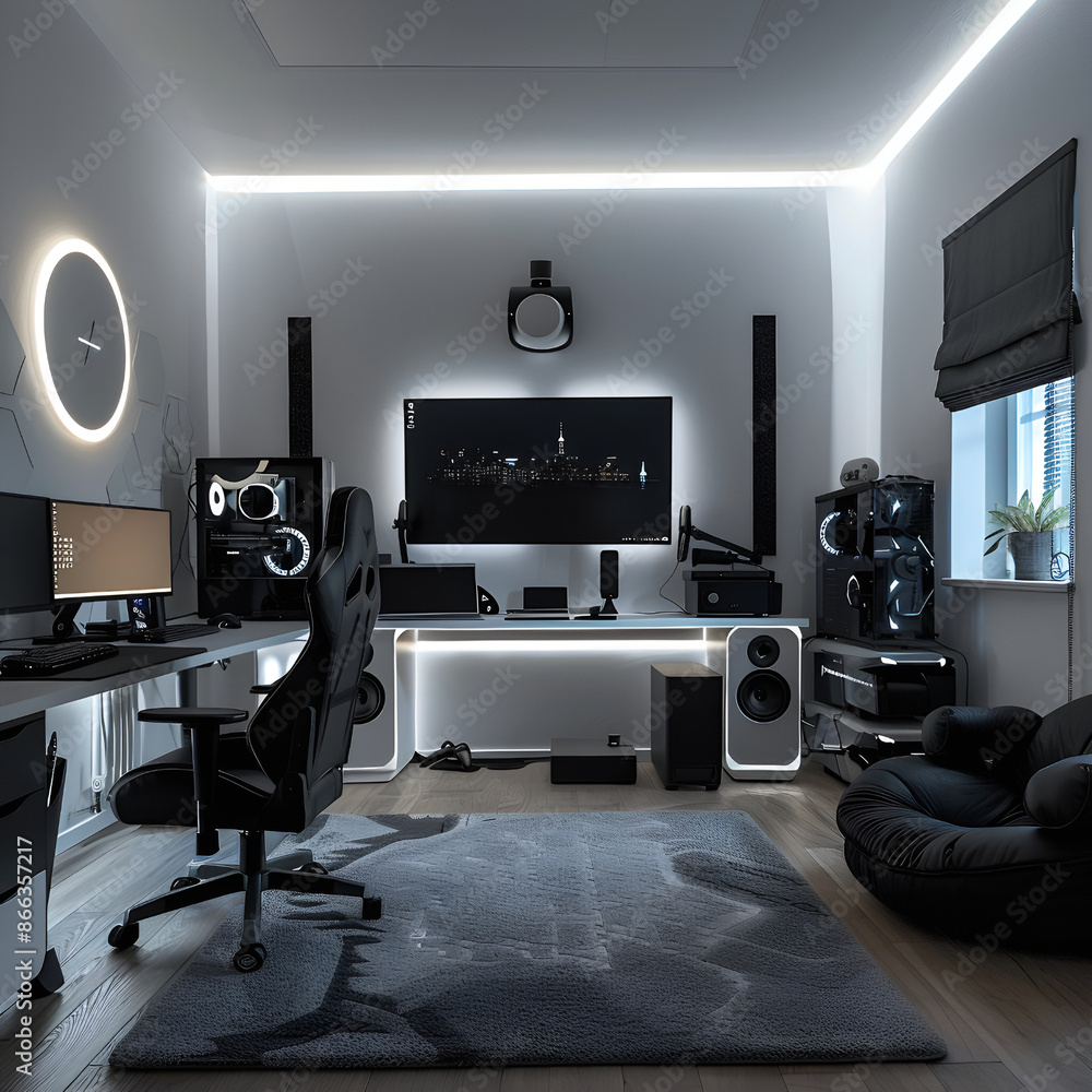 Home gaming room design ideas for gamers, home, apartment, design ...