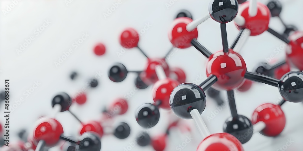 Creating a 3D Model of the Pindolol Molecule Using Ball-and-Stick ...