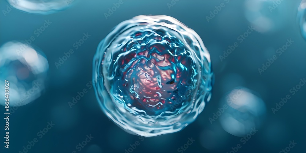 Visualizing a Human Cell or Embryonic Stem Cell in 3D with Microscopy ...