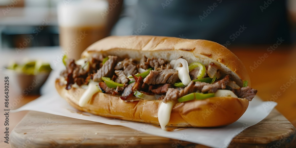 Explore the history of iconic American street food Philly Cheesesteak ...