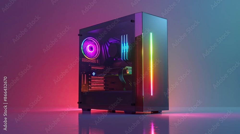 Compact RGB Mini-ITX Build: A compact RGB Mini-ITX PC build with ...