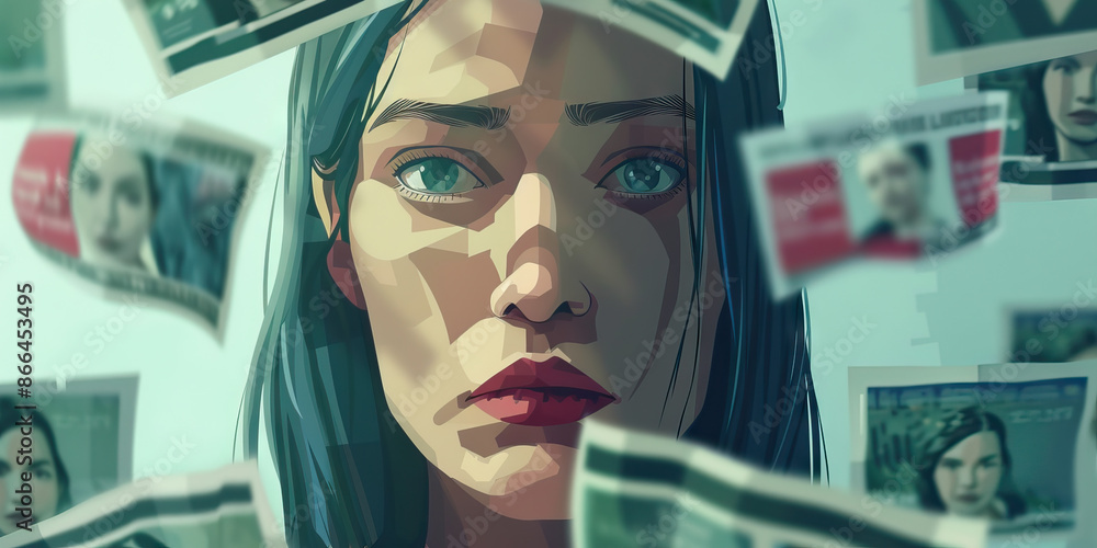 Fake News Propagation: Illustrations depicting the spread of ...