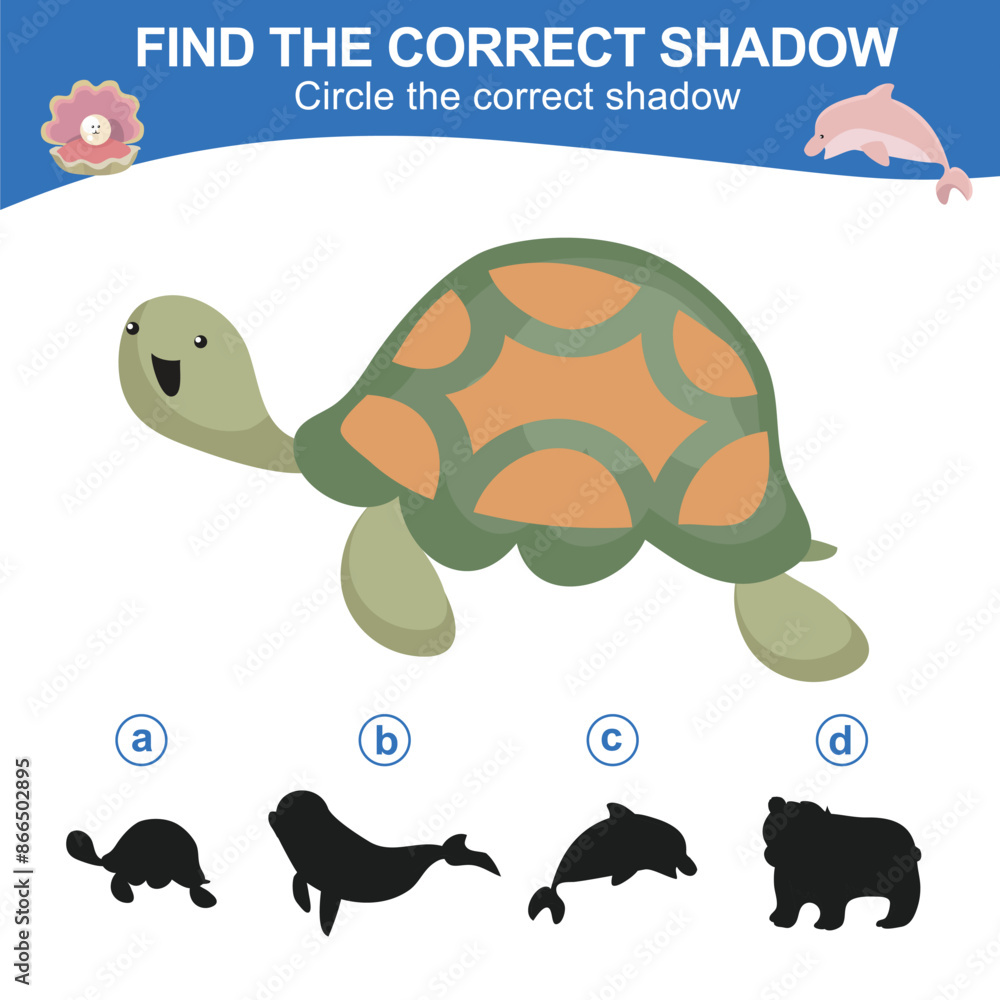 Find the correct shadow. Worksheet for kid. Matching shadow game for ...