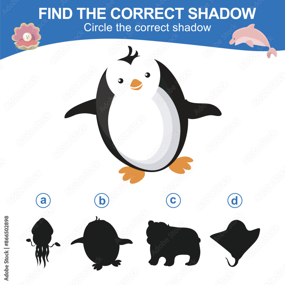 Find the correct shadow. Worksheet for kid. Matching shadow game for ...