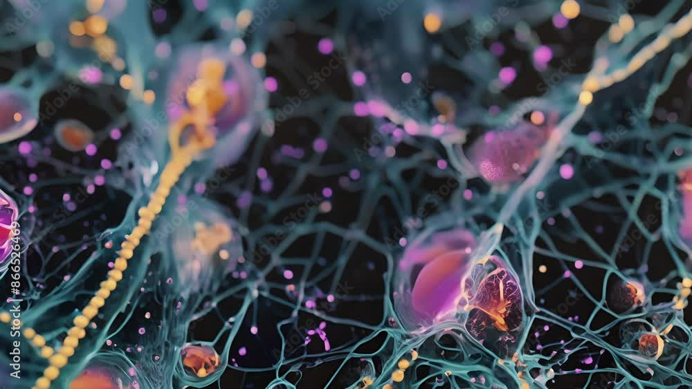 Polarized light microscopy animation of oligodendrocytes revealing the ...