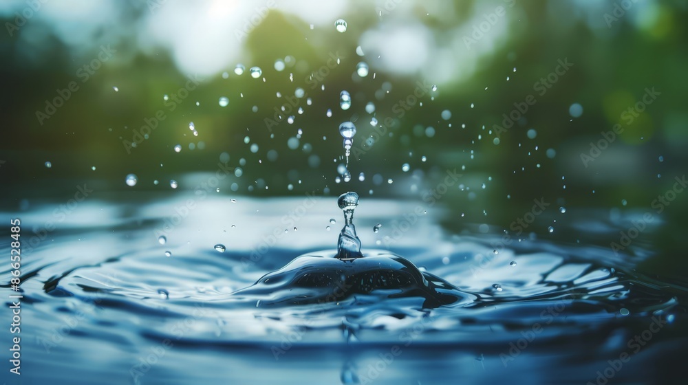 The cycle of water, from evaporation to precipitation and back, is a ...