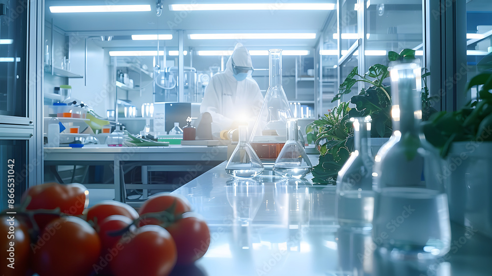 Innovative Lab Exploring the Future of Functional Foods: Scientists ...