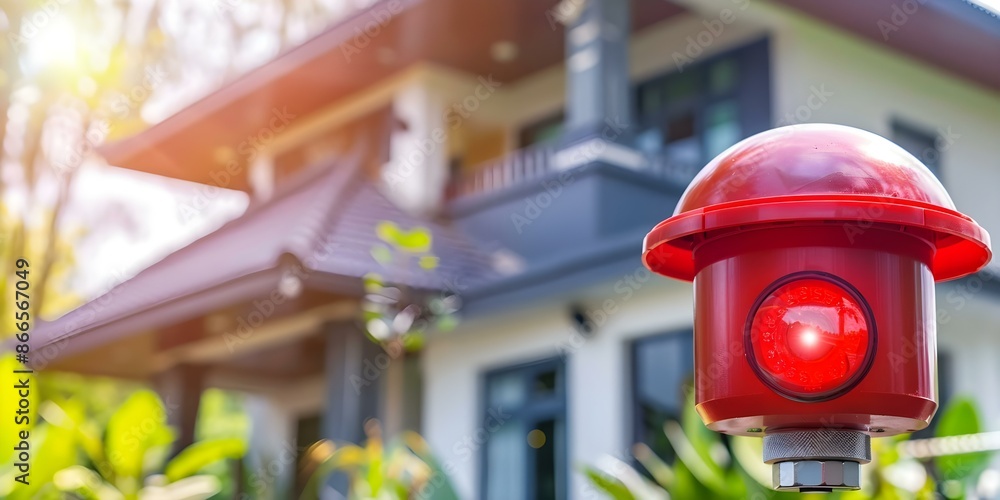 Securing Your House with the Red Dome Alarm System for Protection and ...
