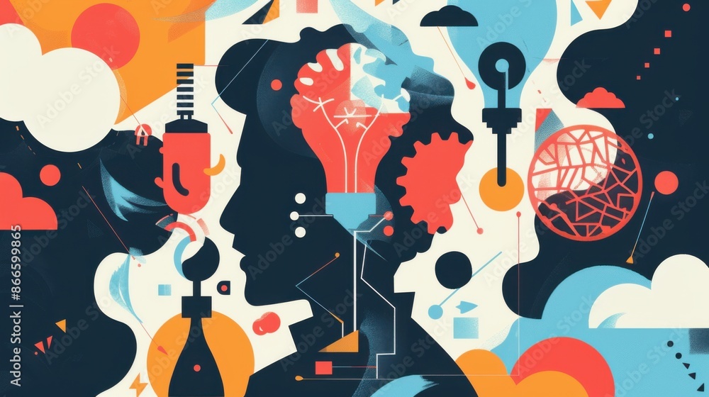 This infographic outlines the cognitive theory's problem-solving ...