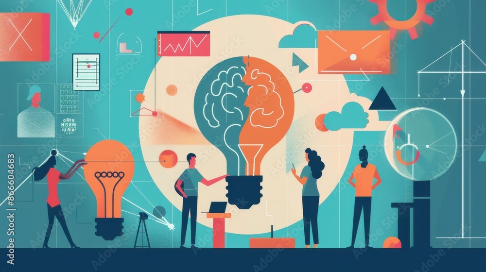 This graphic illustrates the cognitive theory's problem-solving process ...