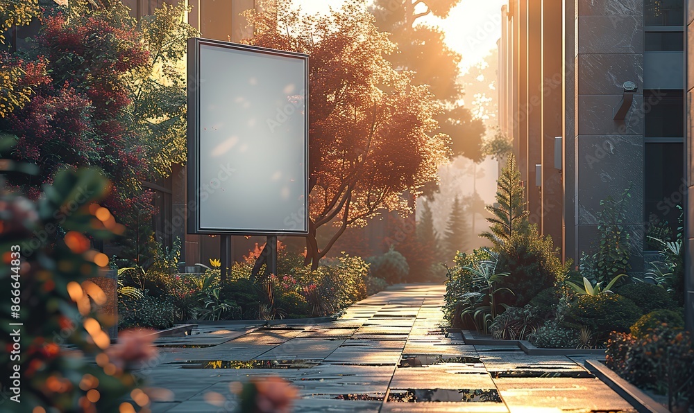 Cube design signboard or billboard for corporate branding or commercial ...