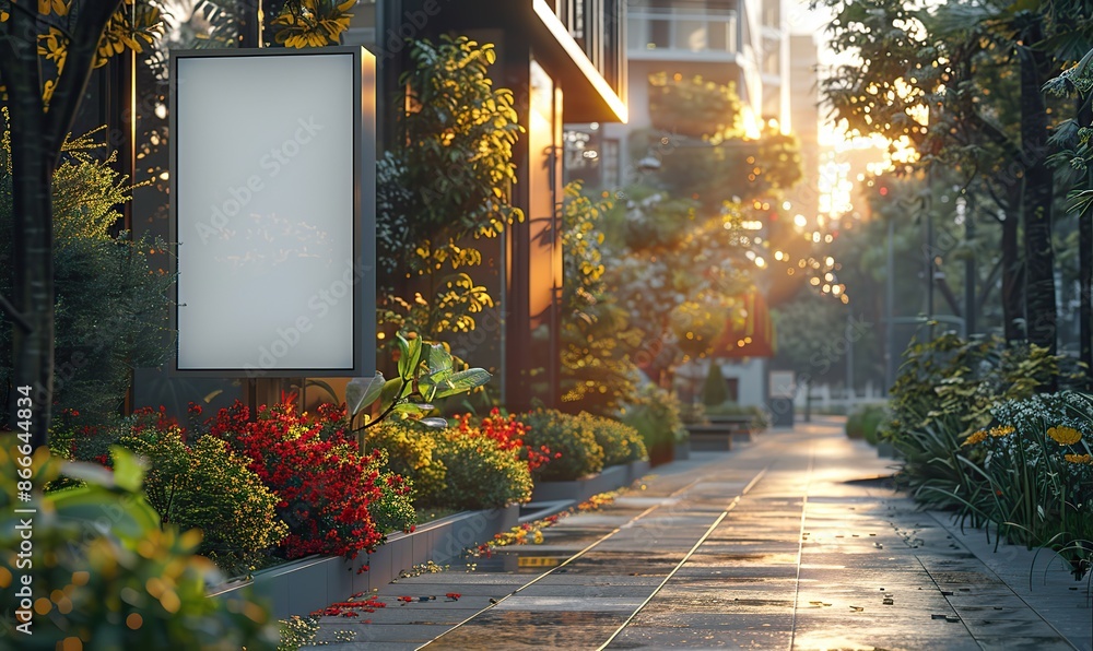 Cube design signboard or billboard for corporate branding or commercial ...