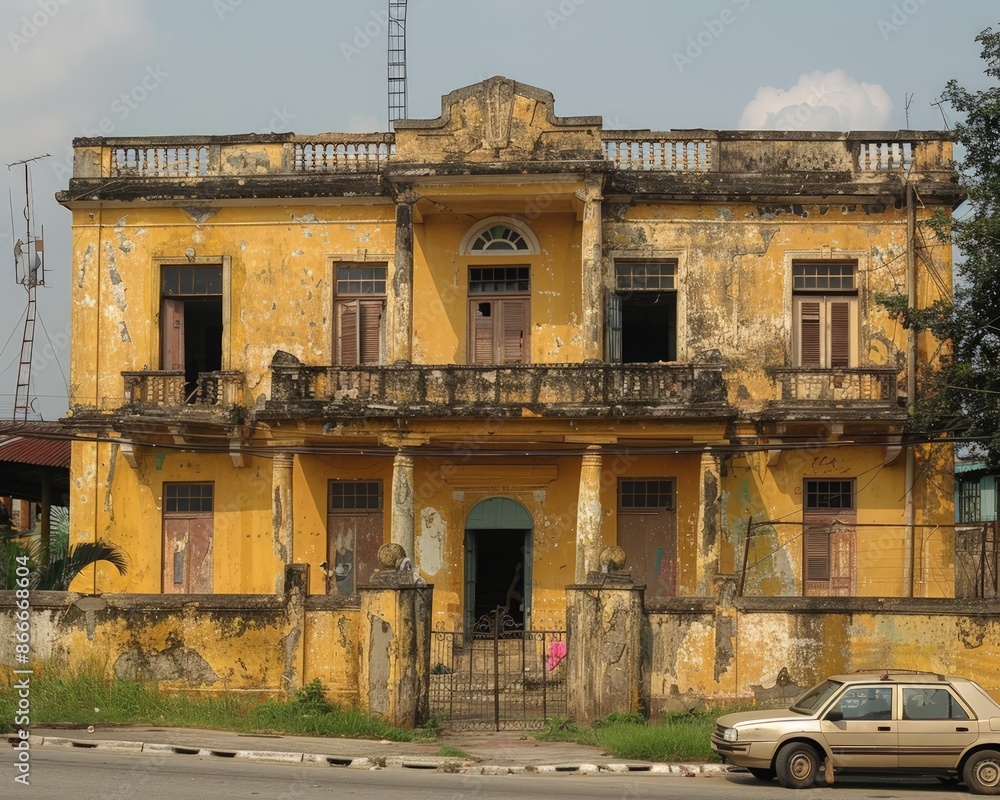 Foto de The historic city of Lagos, Nigeria, known for its colonial ...