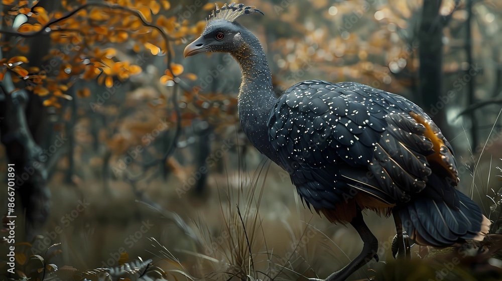 An ancient bird species that was tamed by ancient peoples and used as ...