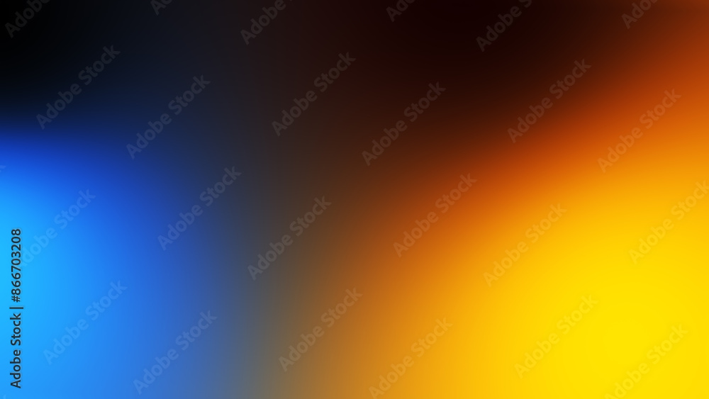 An Orange Gradient Background Smooth, Pure Hues, Offering Colored And ...
