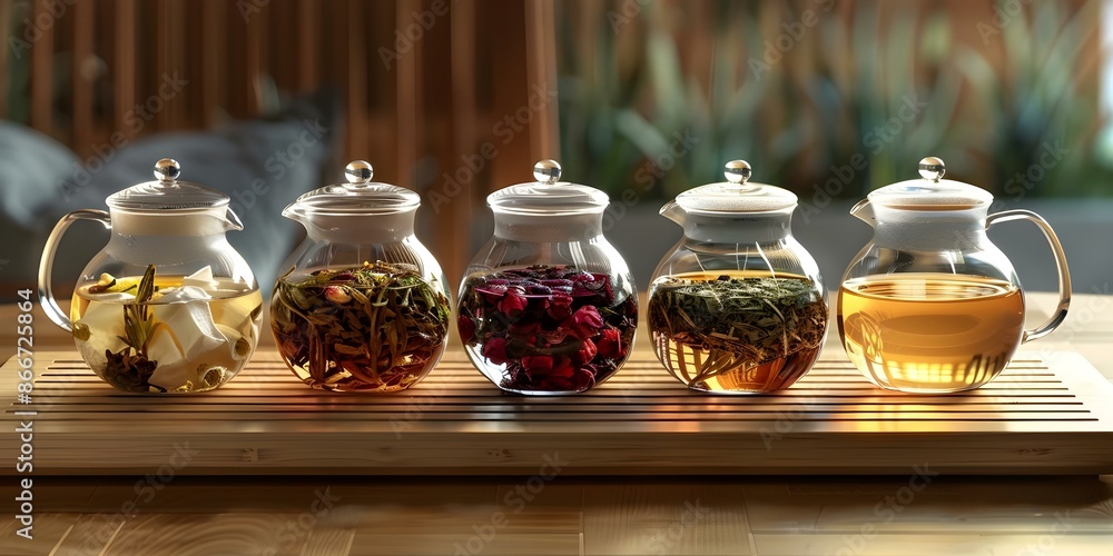 Discover visually captivating exotic tea infusions through an immersive ...