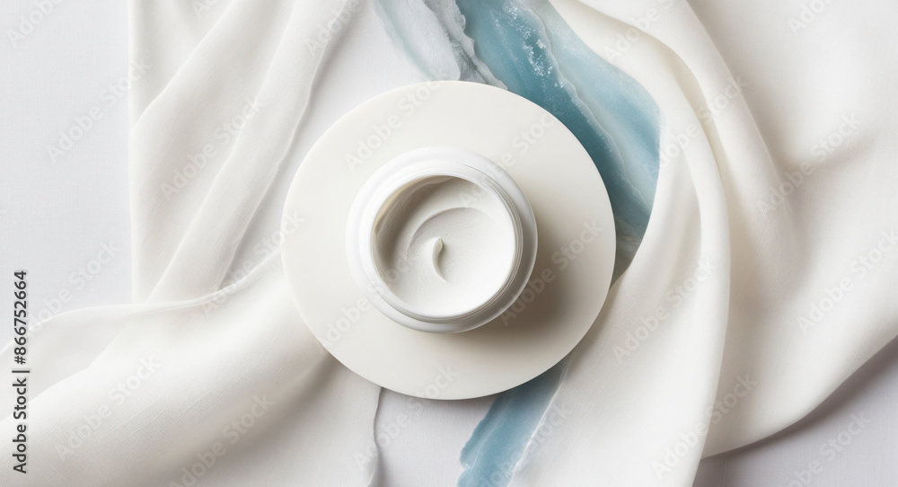 a white paste base base without brands, logos or text. transparent ...