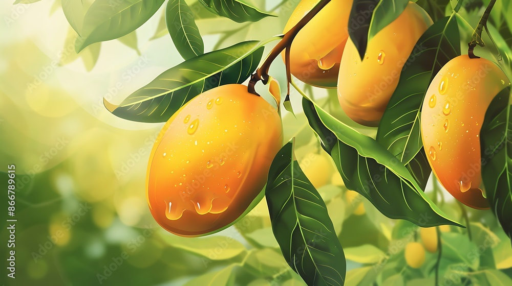 Infographic focusing on the Mango Mangifera indica highlighting its ...