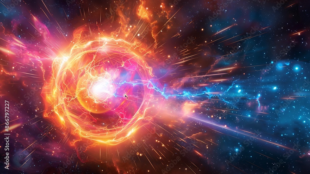 Visual aid on Gamma Rays illustrating their properties sources and ...