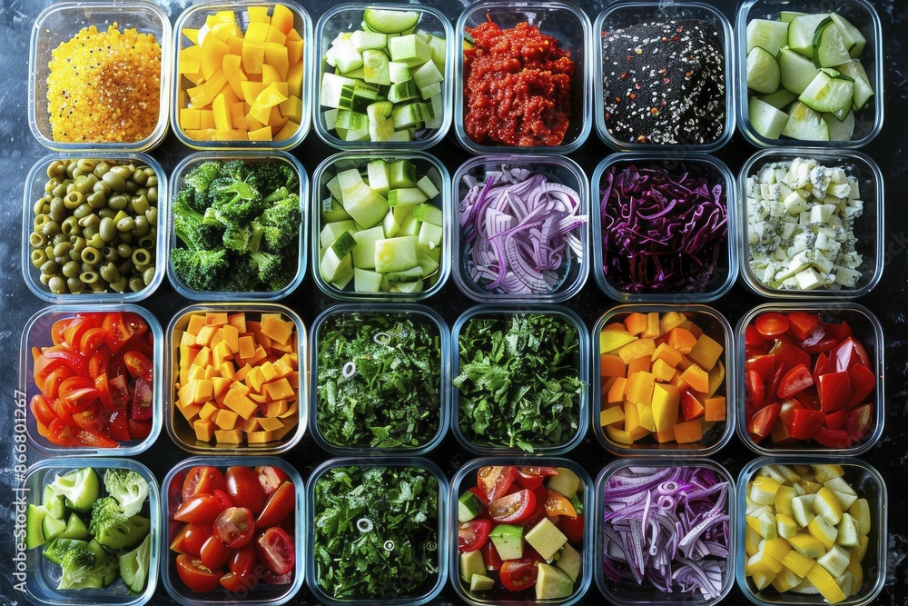 Discover creative meal prep ideas to make healthy eating visually ...