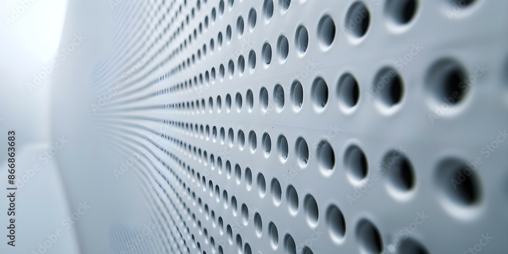 Speaker sides designed with raised dots resembling braille for enhanced ...