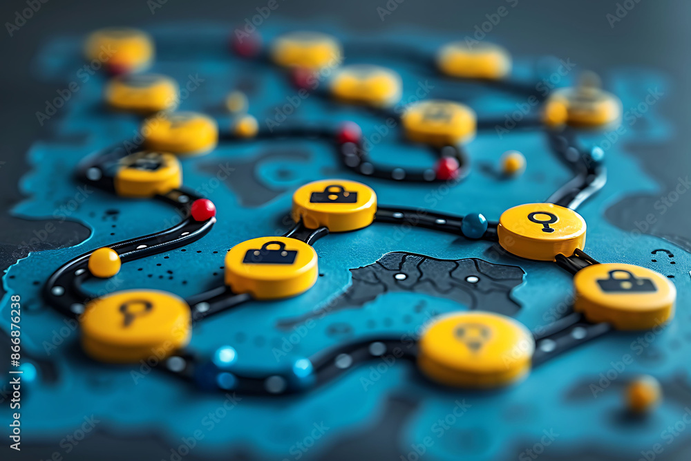 Engaging infographic of an online retail business model displaying ...