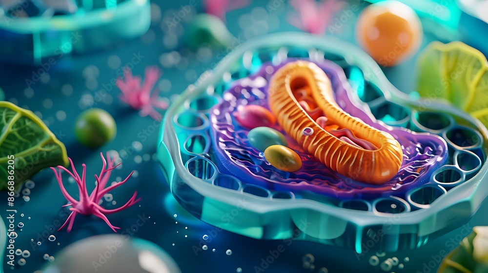 Infographic on Plant Cell Structure and Function highlighting ...