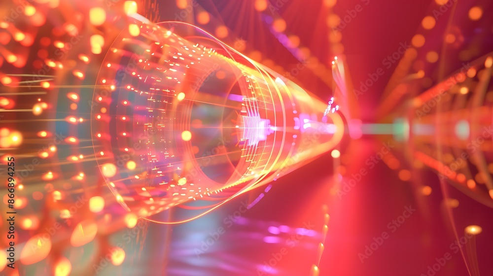 Educational visual aid WaveParticle Duality explaining dual nature of ...