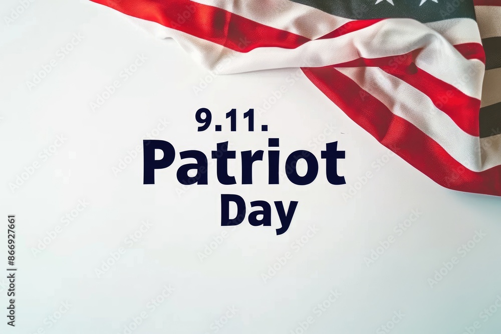 Solemn remembrance: text 9.11. patriot day, honoring memory of those ...